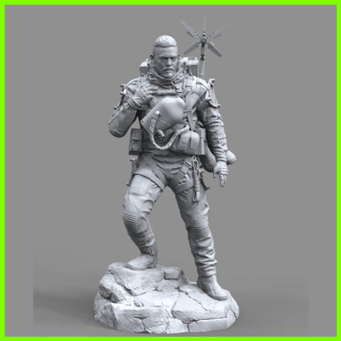 Sam Porter Death Stranding Statue - STL File 3D Print