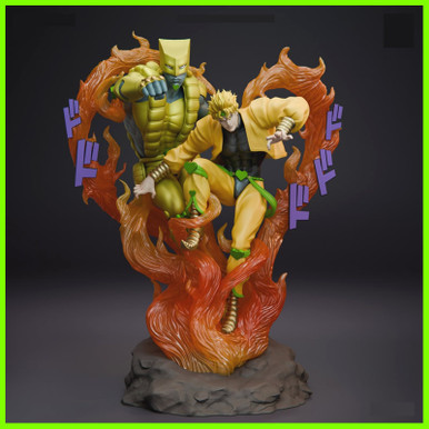 Dio Brando JoJo's Bizarre Adventure Statue - STL File 3D Print