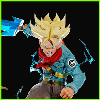 Trunks Dragon Ball Z Statue - STL File 3D Print