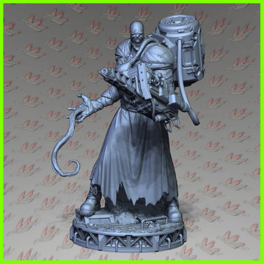 Nemesis Resident Evil Statue - STL File 3D Print