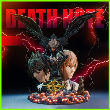 Death Note Diorama - STL File 3D Print