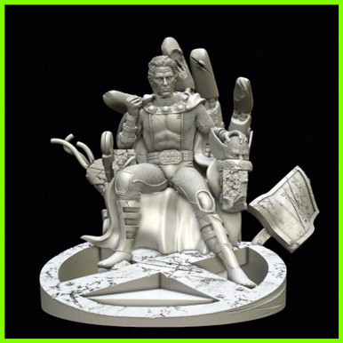 Magneto Trono - STL File for 3D Print