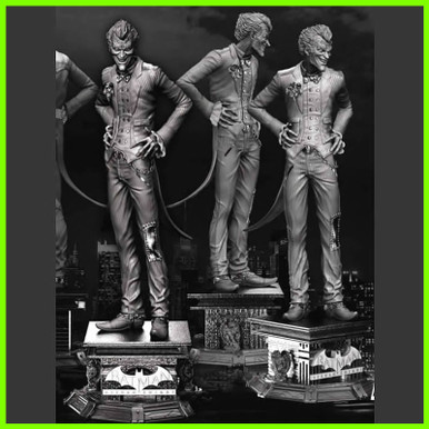 Joker the Gotham Statue - STL File for 3D Print