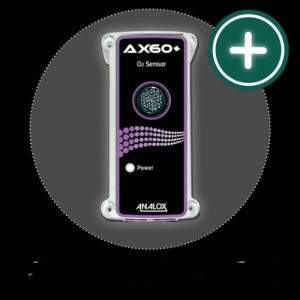 Analox Ax60+ O2 Sensor Unit - Quick Connect - inc cable. - Gas Monitor ...
