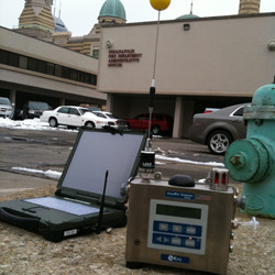 RAE Systems - AreaRAE Steel - Area Gas Monitor - Gas Monitor Point