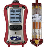 RAE MultiRAE Benzine 9.8 ev PID- LEL-H2S-CO-O2 Multi Gas Detector - Gas ...