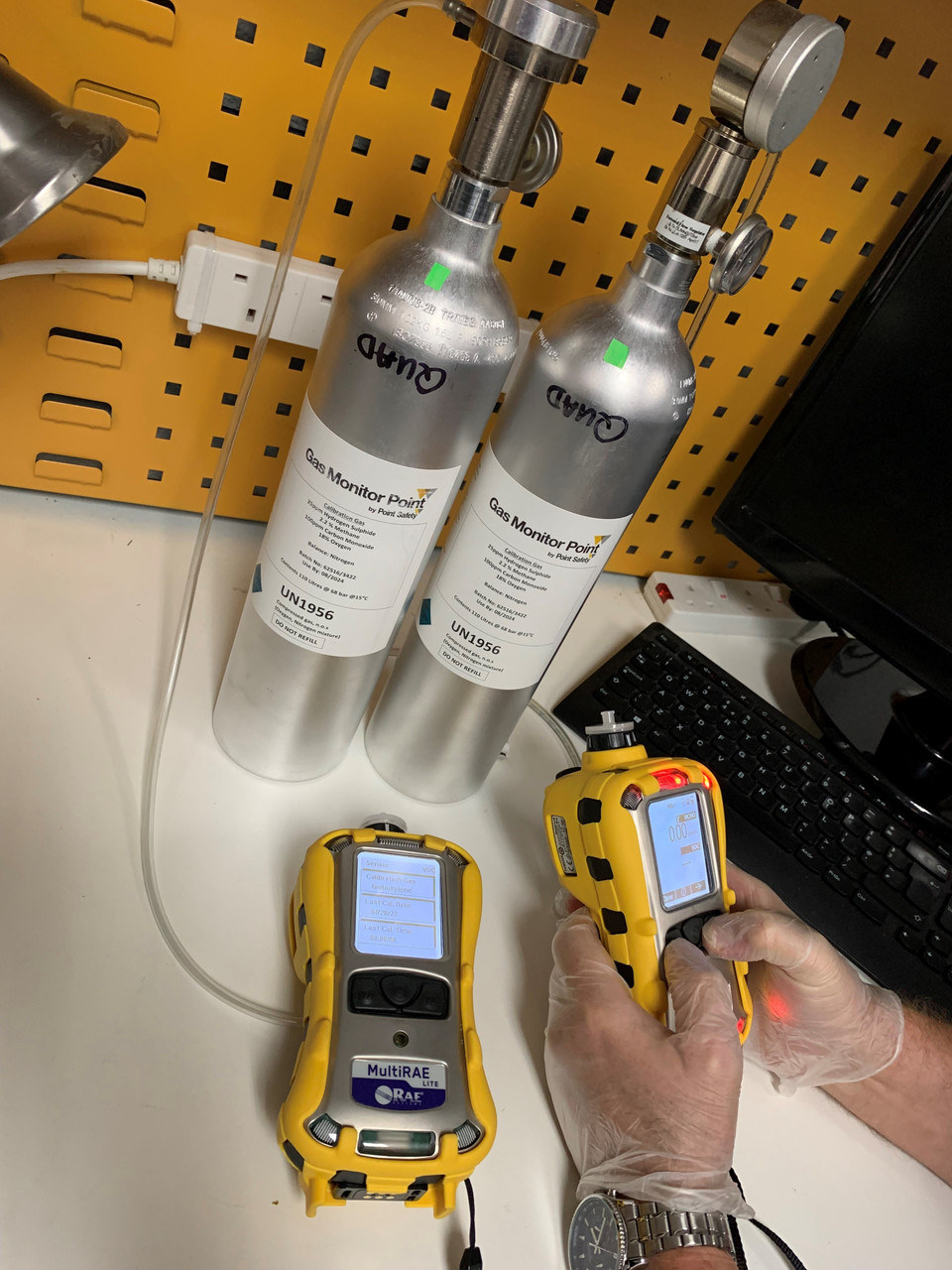 Point Safety - Portable Gas Detection Calibration Plans - Gas Monitor Point