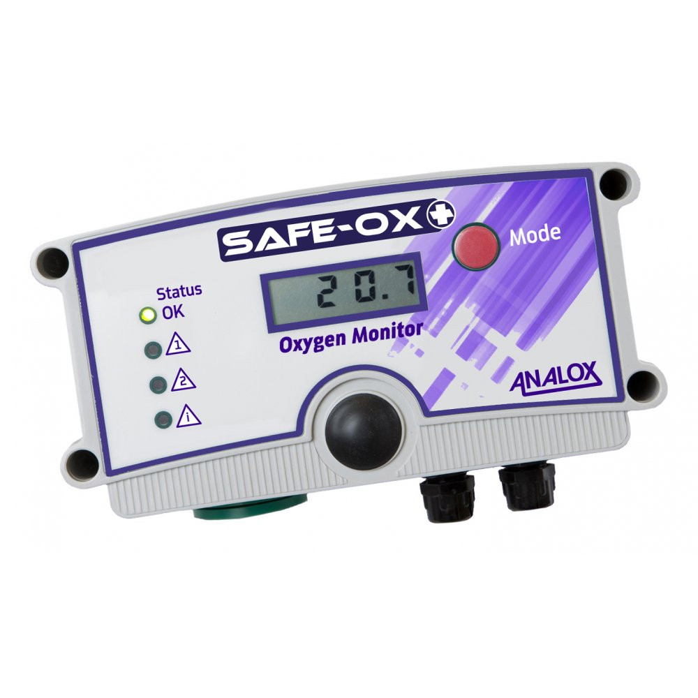 Analox Safe-OX + Oxygen Depletion & Enrichment Monitor