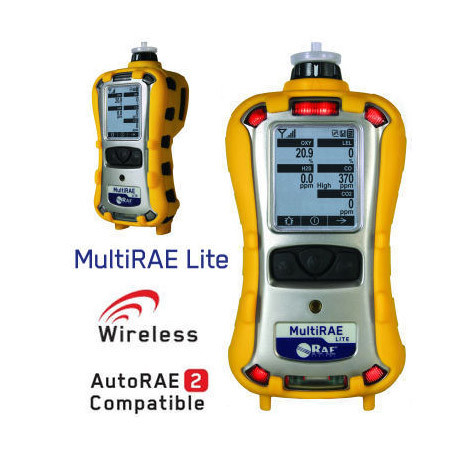 RAE MultiRAE Lite 6 Gas Monitor (Models PGM-6208 and PGM-6208D) - Gas ...