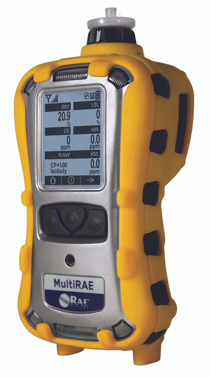 RAE MultiRAE Advanced 6 Gas Monitor (Model PGM-6228) Multi Gas Detector - Gas Monitor Point