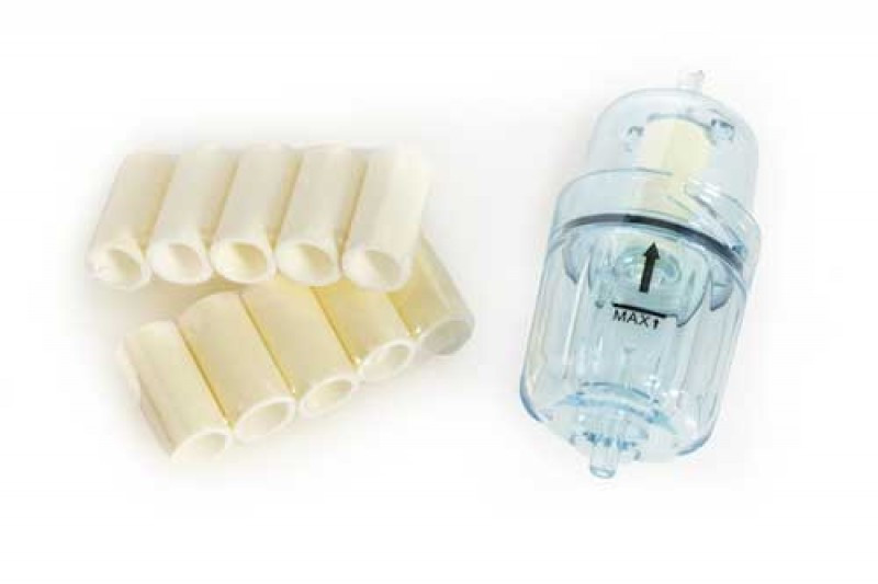 Gas-Pro Water trap and spare filters - Gas Monitor Point