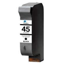 Remanufactured HP 45 (51645A) Black Ink Cartridge | LAinks.com