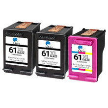 Remanufactured HP 61XL HY 3PK - 2B/1C Ink Cartridge Combo | LAinks.com