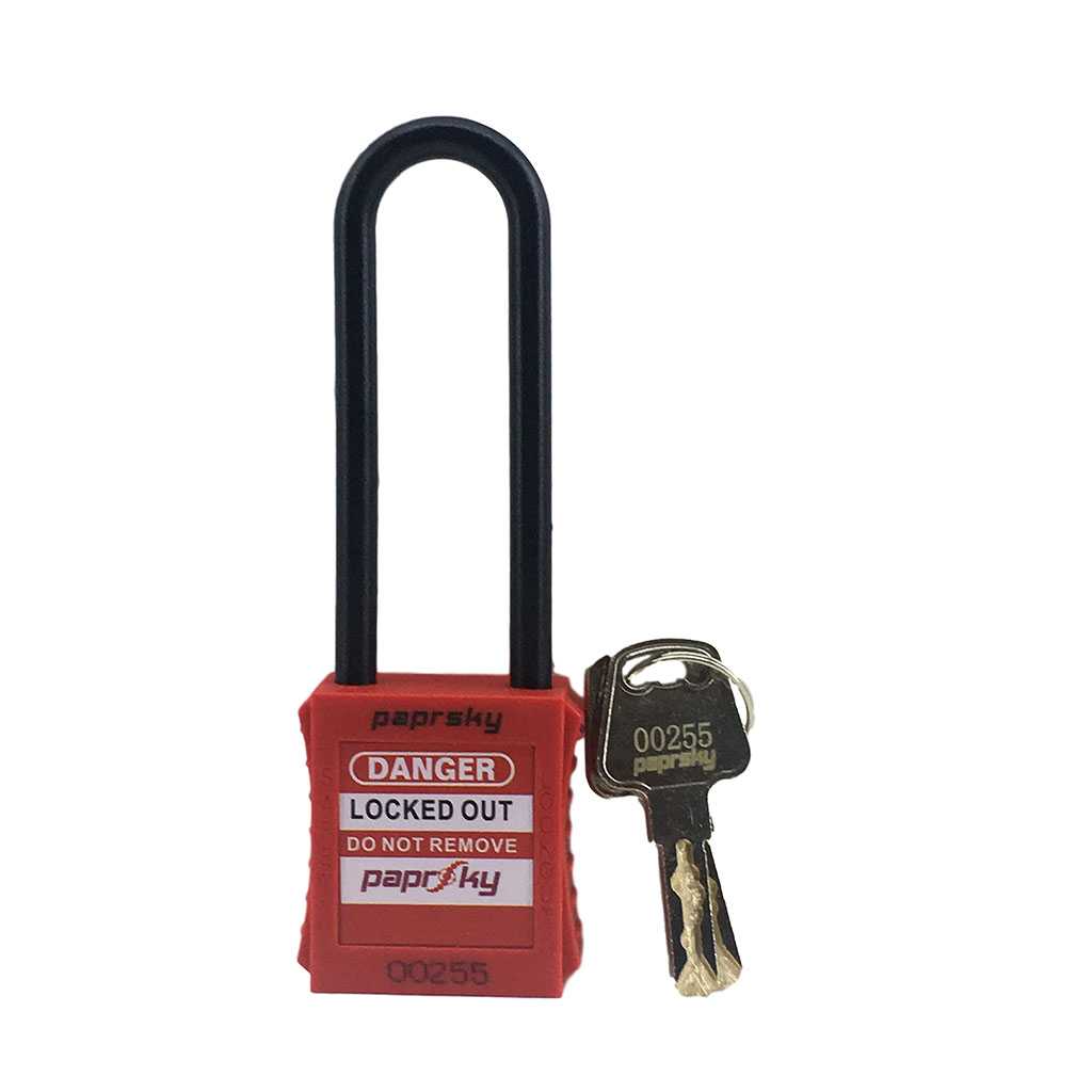 LOTO lock Red PS-LOTO-PPNR-76 | Best LOTO in world