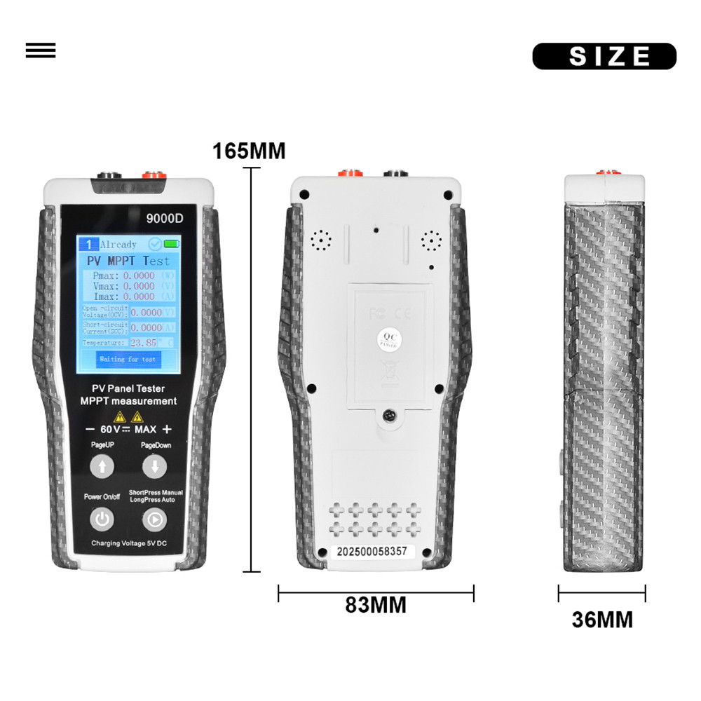 HP-9000D Photovoltaic Panel Tester - Professional MPPT Tester for Solar ...