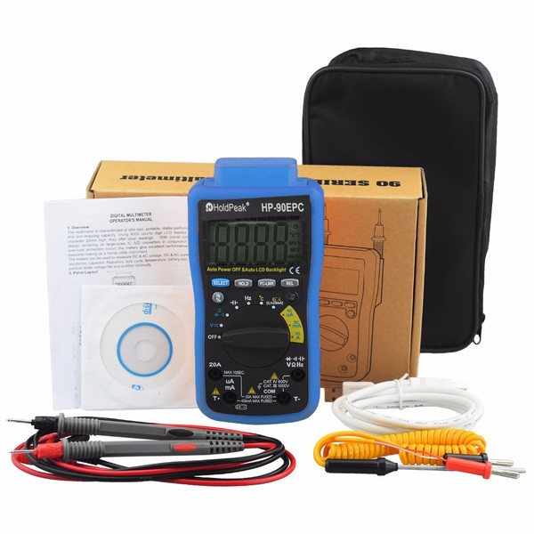 HP-90EPC Multimetro Digital USB Multimeter (HP-90EPC)