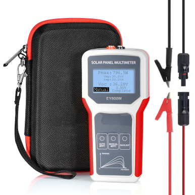 800W Solar Panel Tester, Smart MPPT Open Circuit Voltage ...