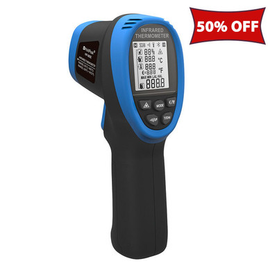 HOLDPEAK HP-985E Digital Infrared Thermometer High Temperature Gun ...