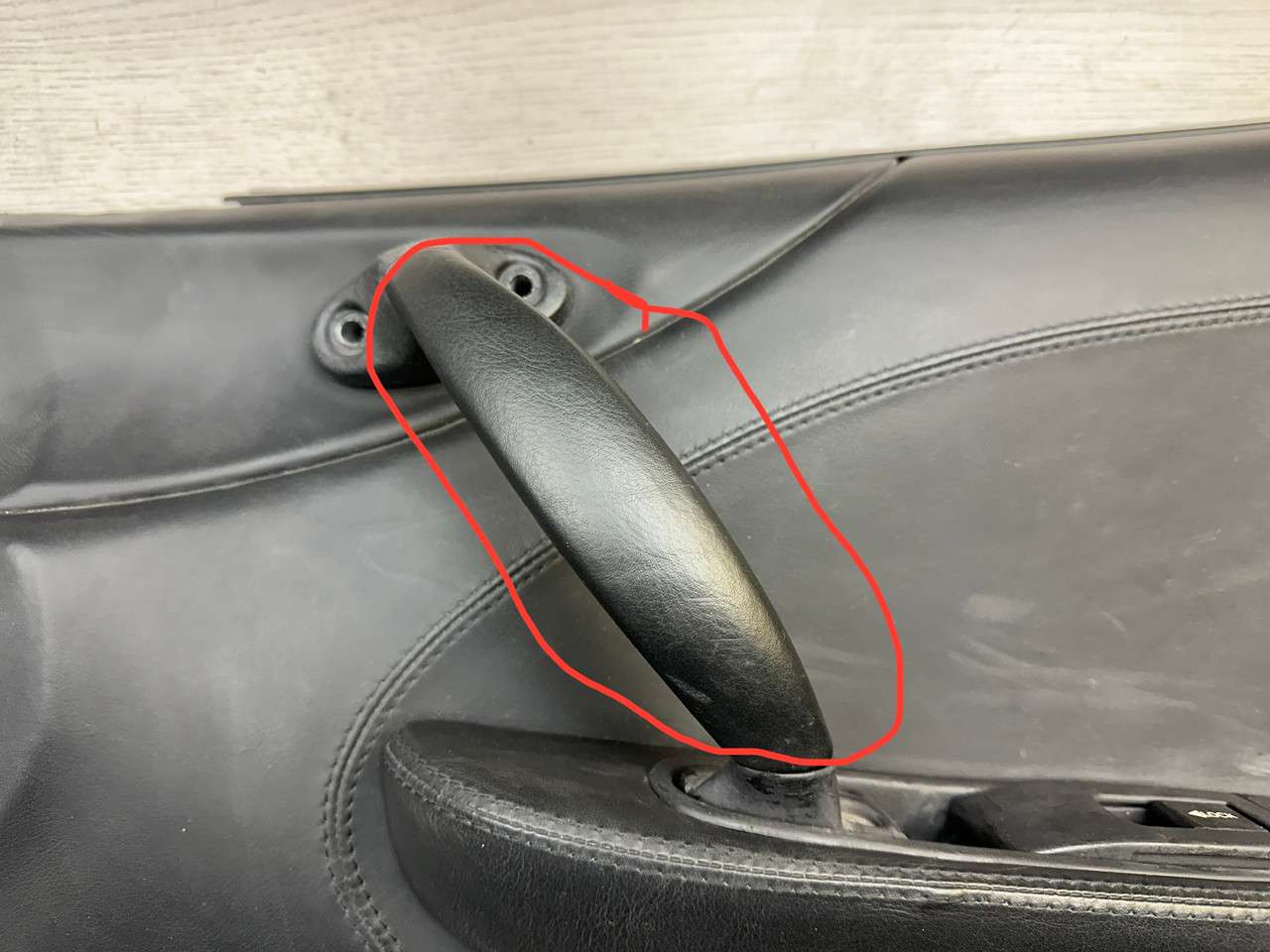 RH door handle moulding Ferrari 360