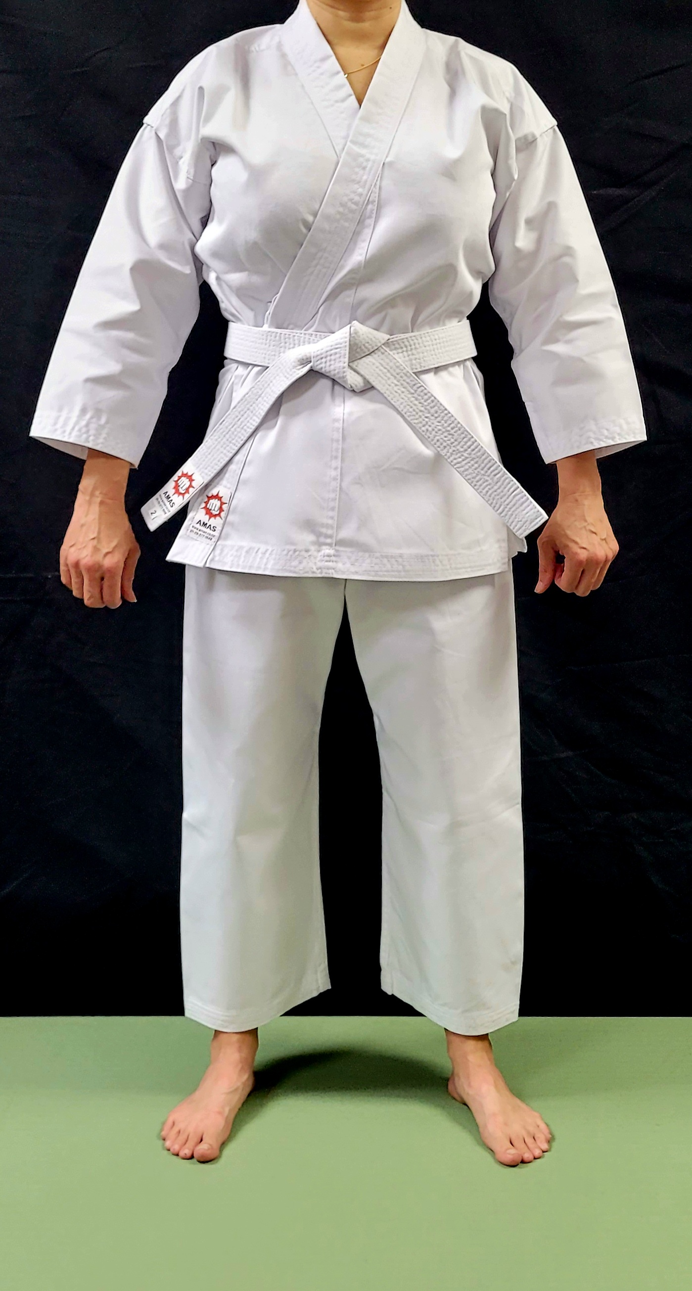 White Beginner Karate Uniform