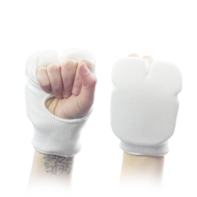 Cotton White Karate Gloves