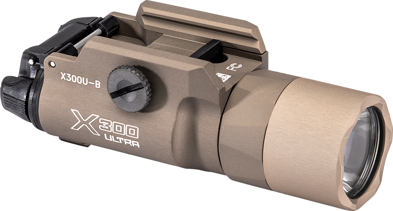 SureFire X300 Ultra LED Weapon Light - X300U-B - Atlantic Tactical Inc