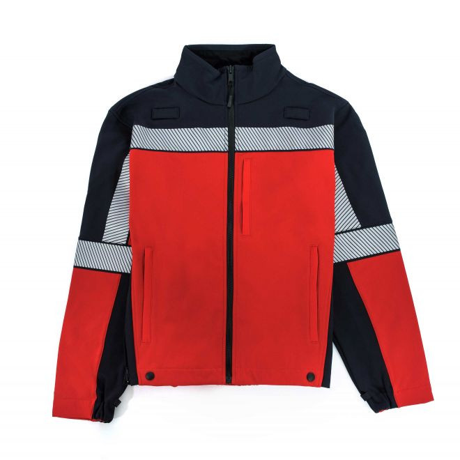 Blauer 4670 Colorblock Softshell Fleece Jacket - Atlantic Tactical Inc