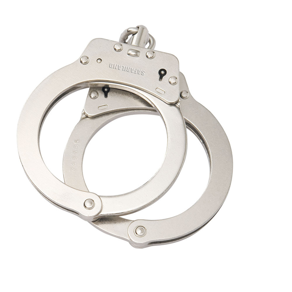 Safariland Oversized Chain Handcuff-Nickel - Atlantic Tactical Inc