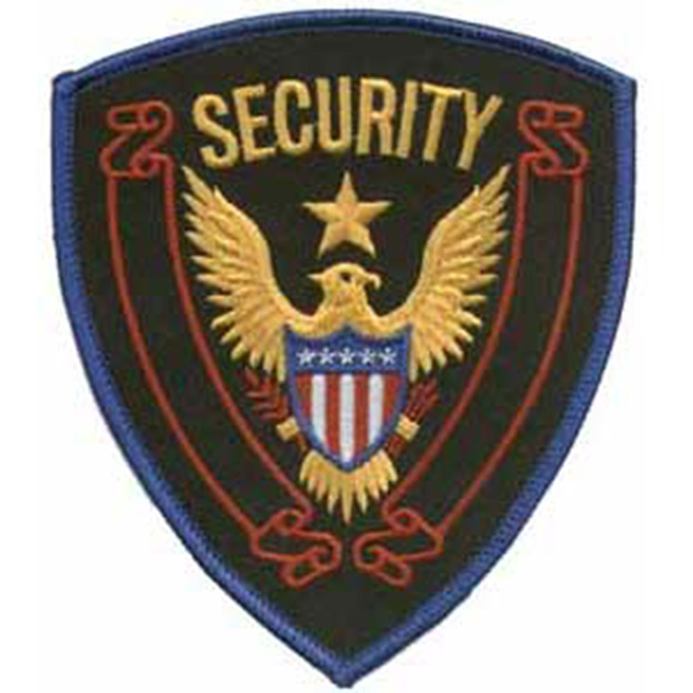 Hero's Pride Security Patch w/Eagle - Royal Blue Border - Atlantic ...