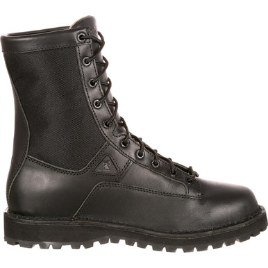 Rocky FQ0002080 8" Portland Lace-To-Toe Waterproof Public Service Boots ...