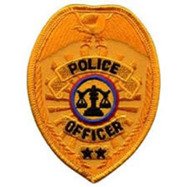 Hero's Pride Police Officer Badge Patch - Atlantic Tactical Inc