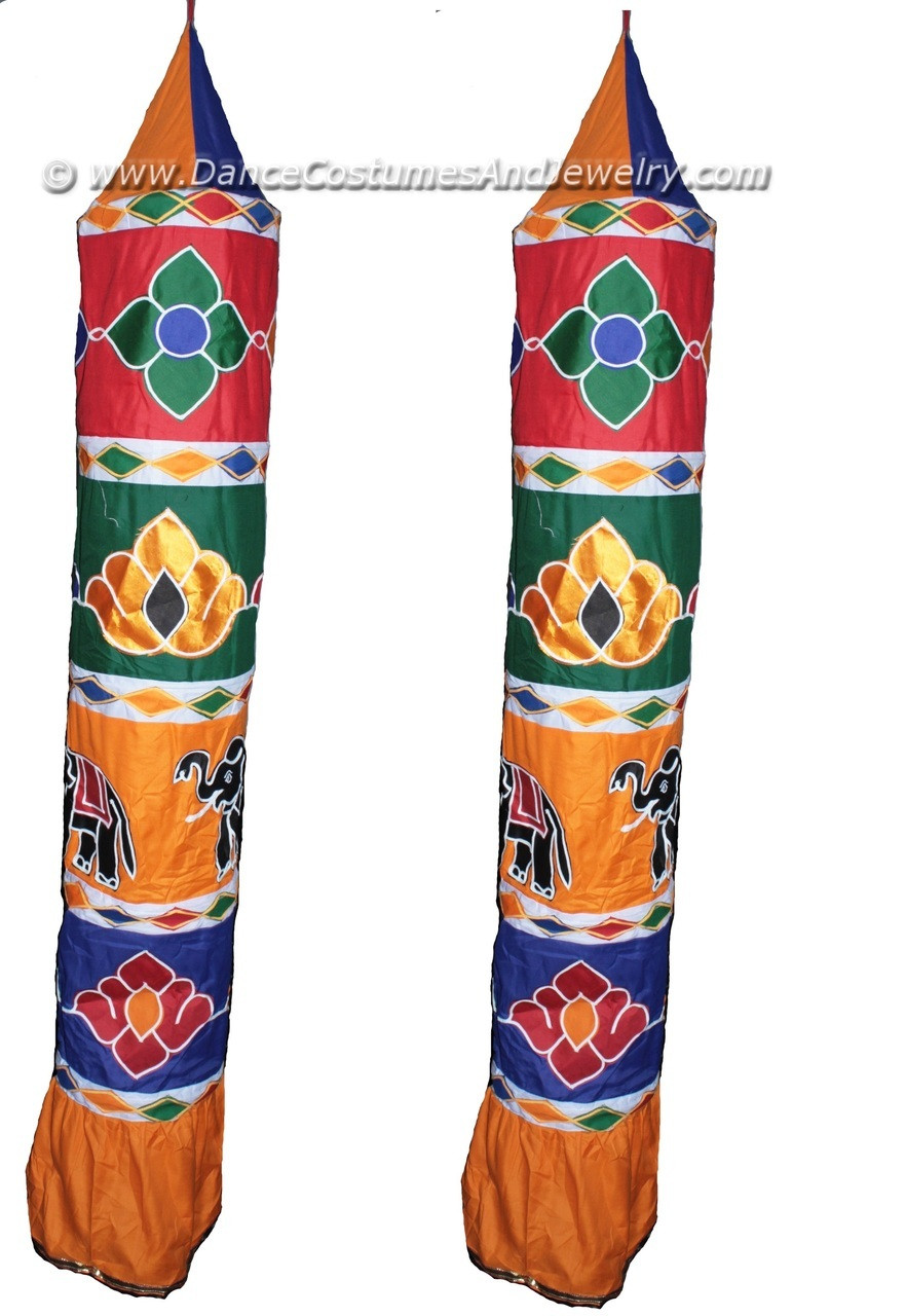Thombai Cotton Cloth Pillar used for Temple Car and Stage Decoration