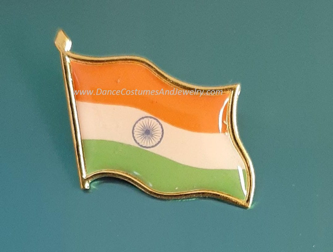 Small hand held Indian flag, pack of 25