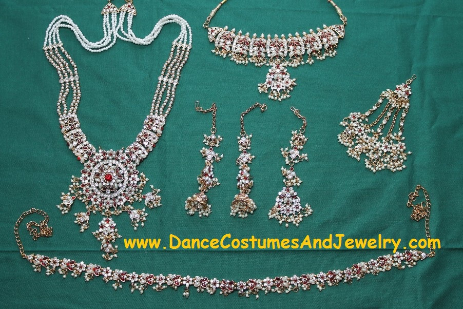 Kathak dance jewelry, Odissi jewelry, Bharatanatyam jewelry set
