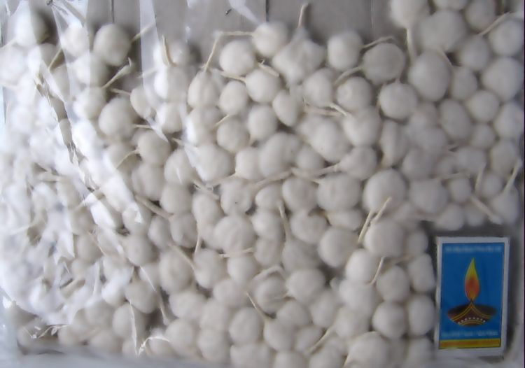 Hindu pooja accessories, Round Wicks for Hindu Pooja and Rituals