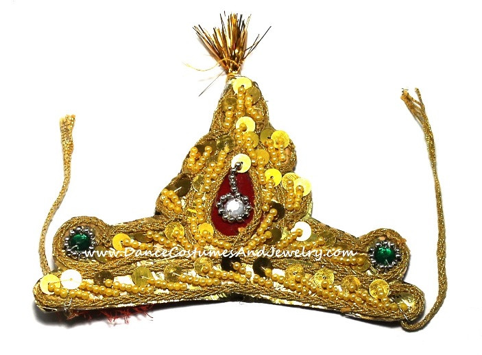 Simple Krishna Crown for children KCRN03