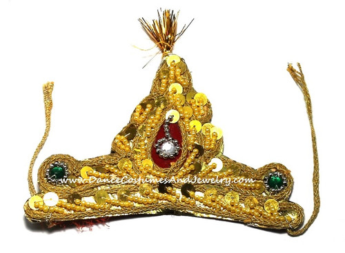 Simple Krishna Crown for children KCRN03