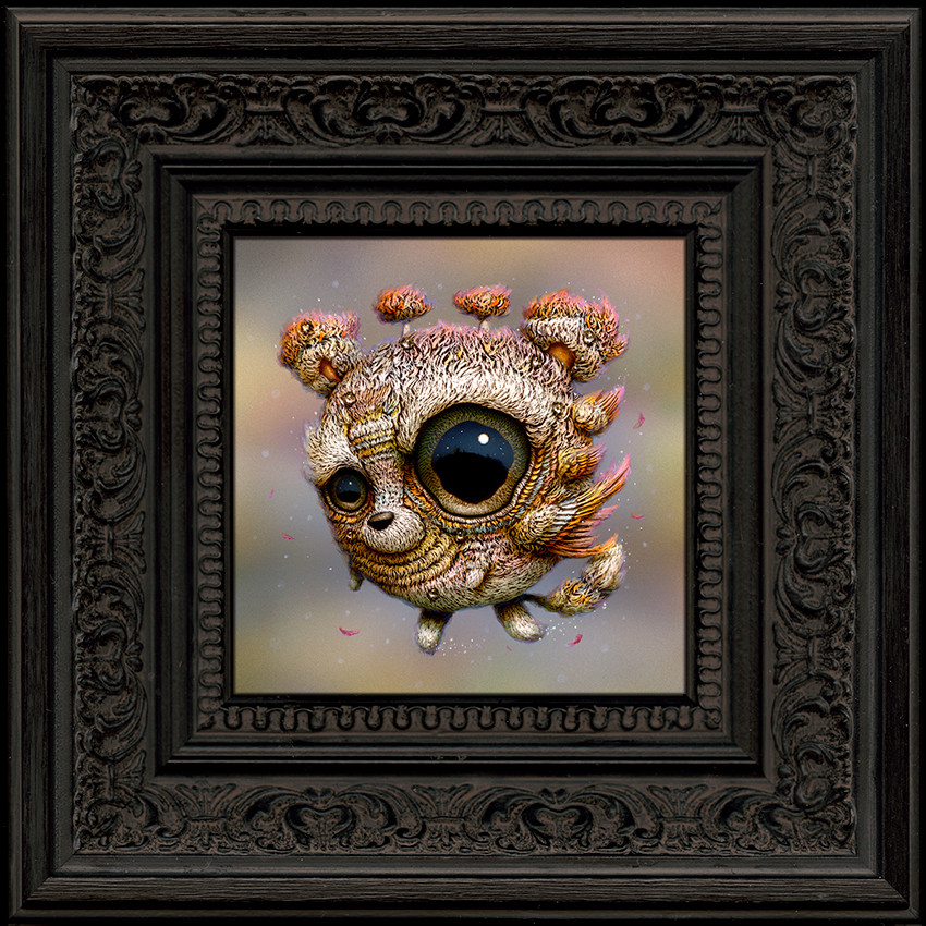 Original Artwork "Wood Sprite 14" (SOLD) - Naoto Hattori Online Store