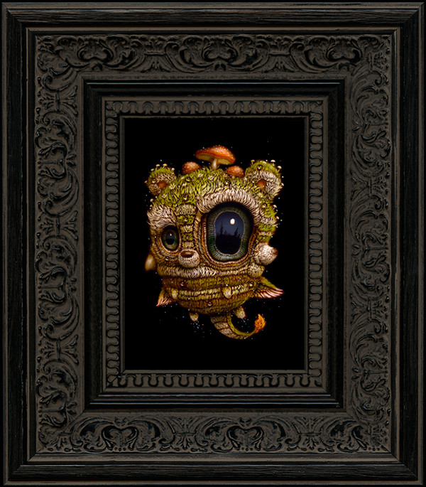 Original Artwork "Wood Sprite 12" (SOLD) - Naoto Hattori Online Store
