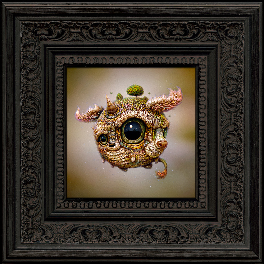 Original Artwork "Wood Sprite 20" (SOLD) - Naoto Hattori Online Store