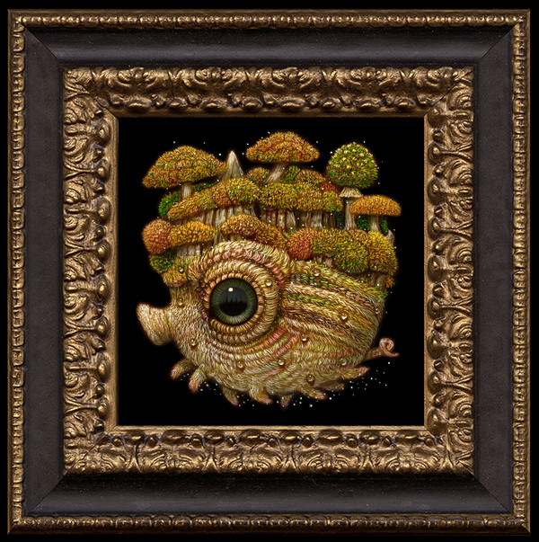 Original Artwork "Wood Sprite" (SOLD) - Naoto Hattori Online Store