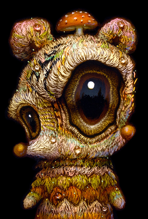 Original Artwork "Wood Sprite" (SOLD) - Naoto Hattori Online Store