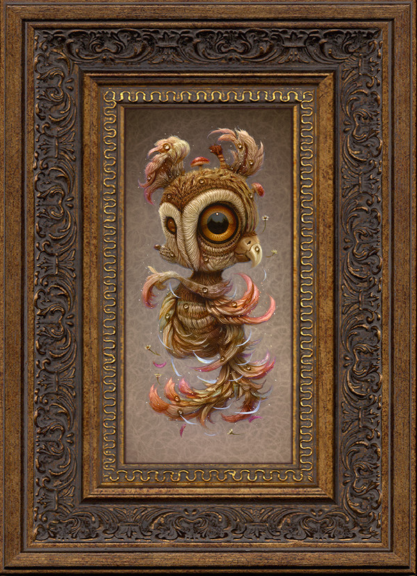 Original Artwork "Beast Angel 4" (SOLD) - Naoto Hattori Online Store
