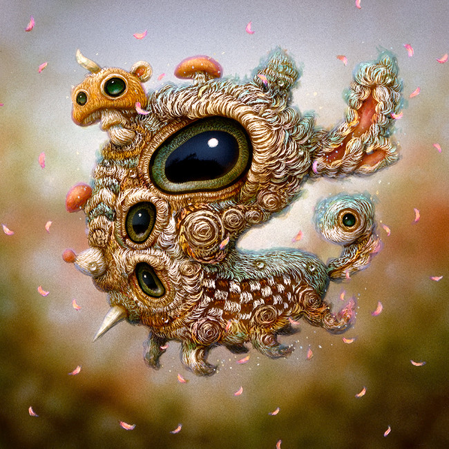 Original Artwork "Zephyr" (SOLD) - Naoto Hattori Online Store