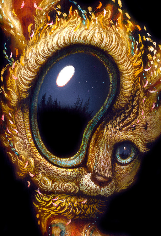 Original Artwork "Inner Vision 6" (SOLD) - Naoto Hattori Online Store