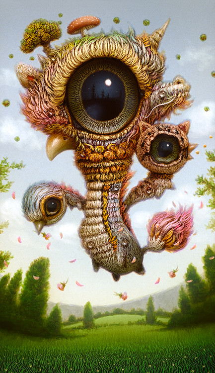 Original Artwork "Baby Azi Dahaka" (SOLD) - Naoto Hattori Online Store