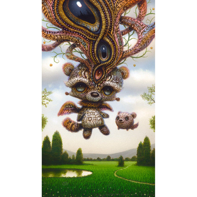 Original Artwork "Third Eye Awakening 14" - Naoto Hattori Online Store