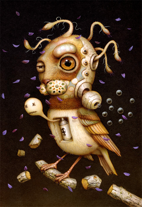 Limited Edition Print "Bombird" (SOLD OUT) - Naoto Hattori Online Store