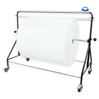EP-6300 Economy Mobile Floor Bubble & Foam Roll Dispenser (Single Arm ...