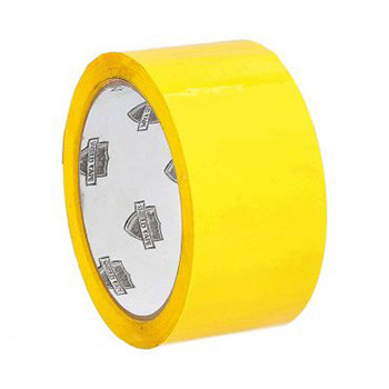 2" x 110 yd 2.0 Mil Yellow Acrylic Carton Sealing Tape | 36 Rolls